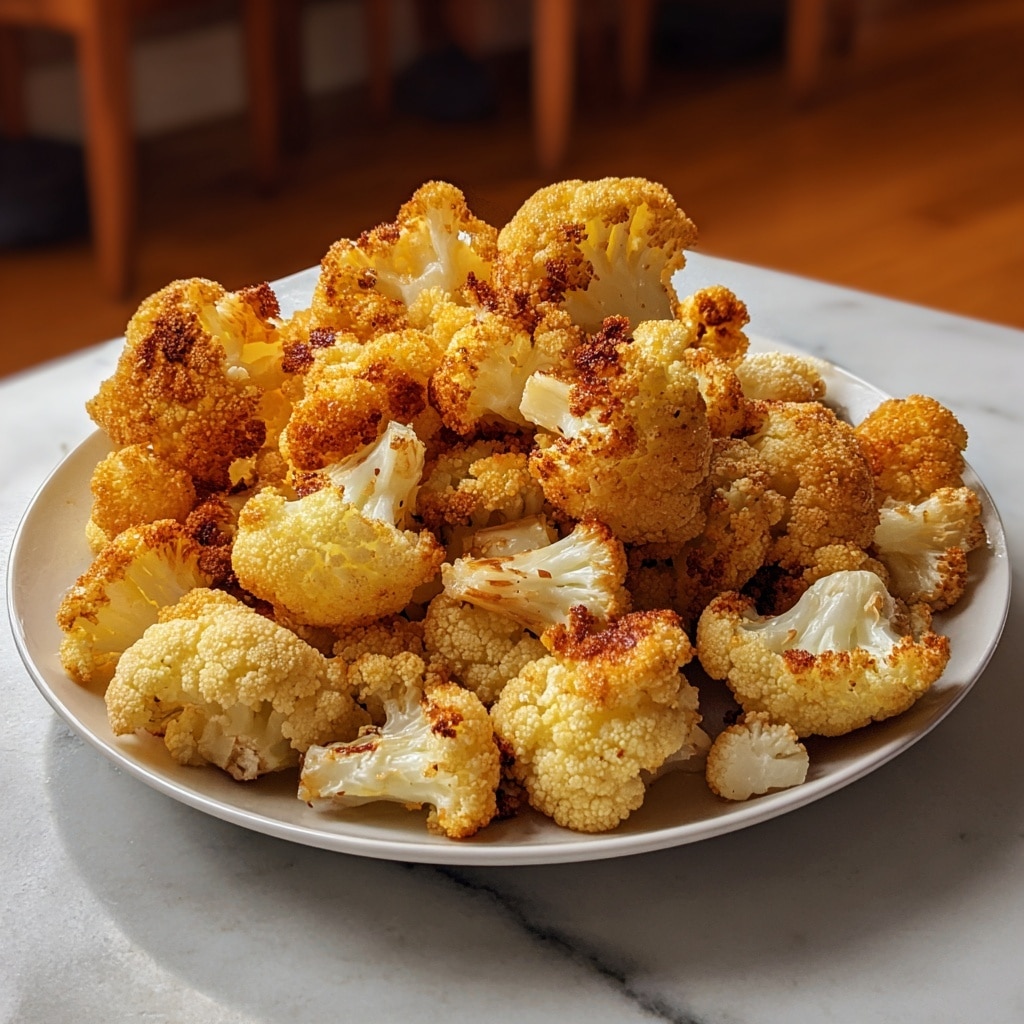 Golden Crispy Cauliflower Bites - Delicious & Easy Snack