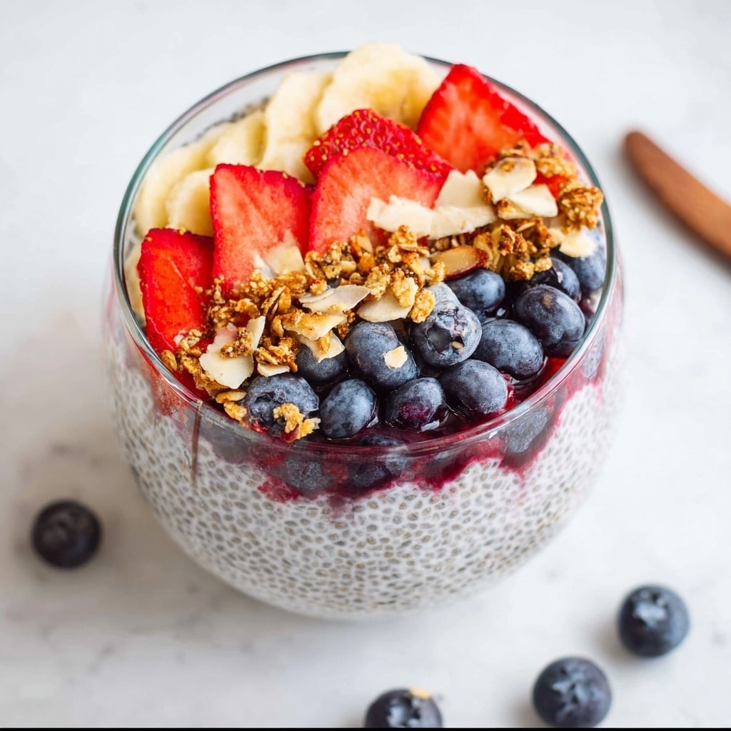 Chia Seed Pudding with Coconut Milk and Berries – Delicious & Healthy