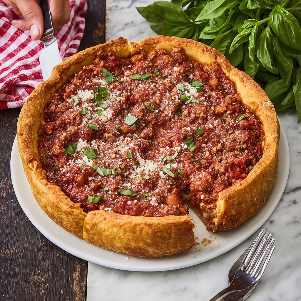 Slow Cooker Deep Dish Pizza Recipe | Easy Comfort Food