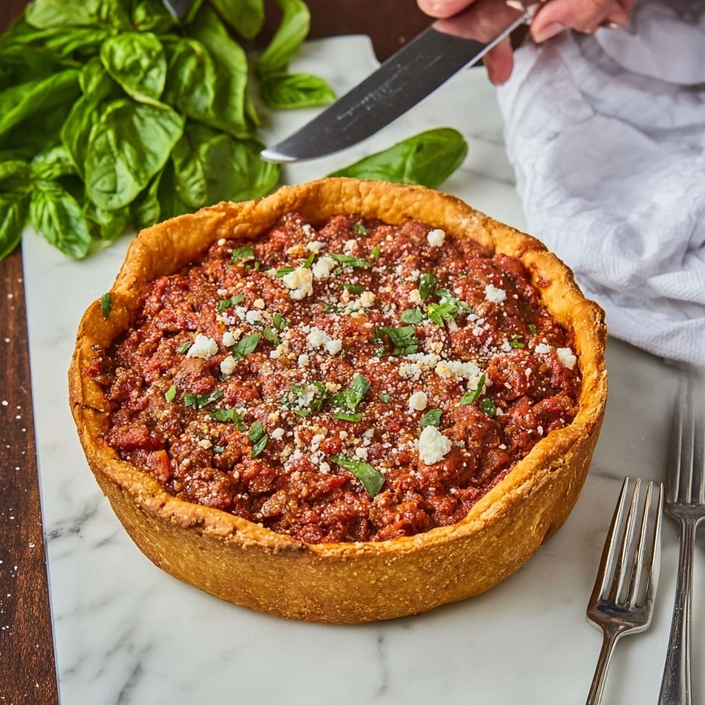 Slow Cooker Deep Dish Pizza Recipe | Easy Comfort Food