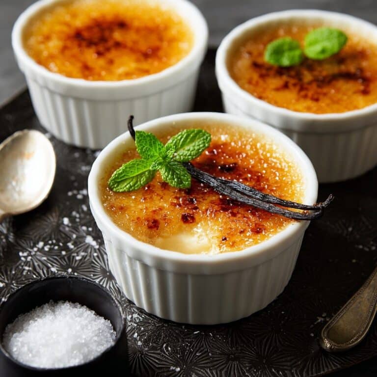 Vegan Crème Brûlée: Creamy, Dairy-Free French Dessert